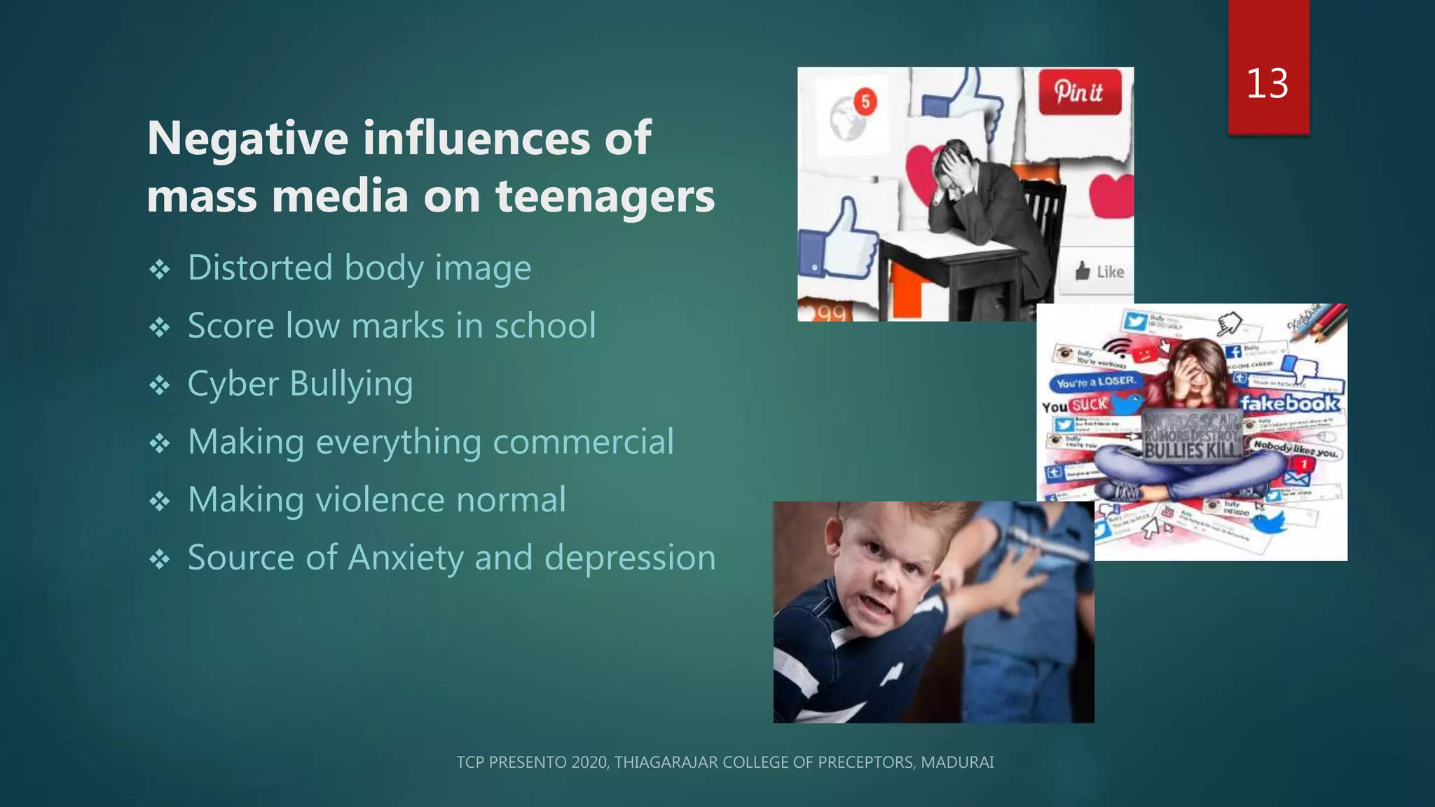 IMPACT OF MASS MEDIA | PPTX