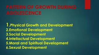 ISSUES RELATED TO ADOLESCENCE | PDF