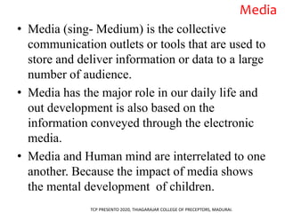 MEDIA AND CHILD DEVELOPMENT | PPTX
