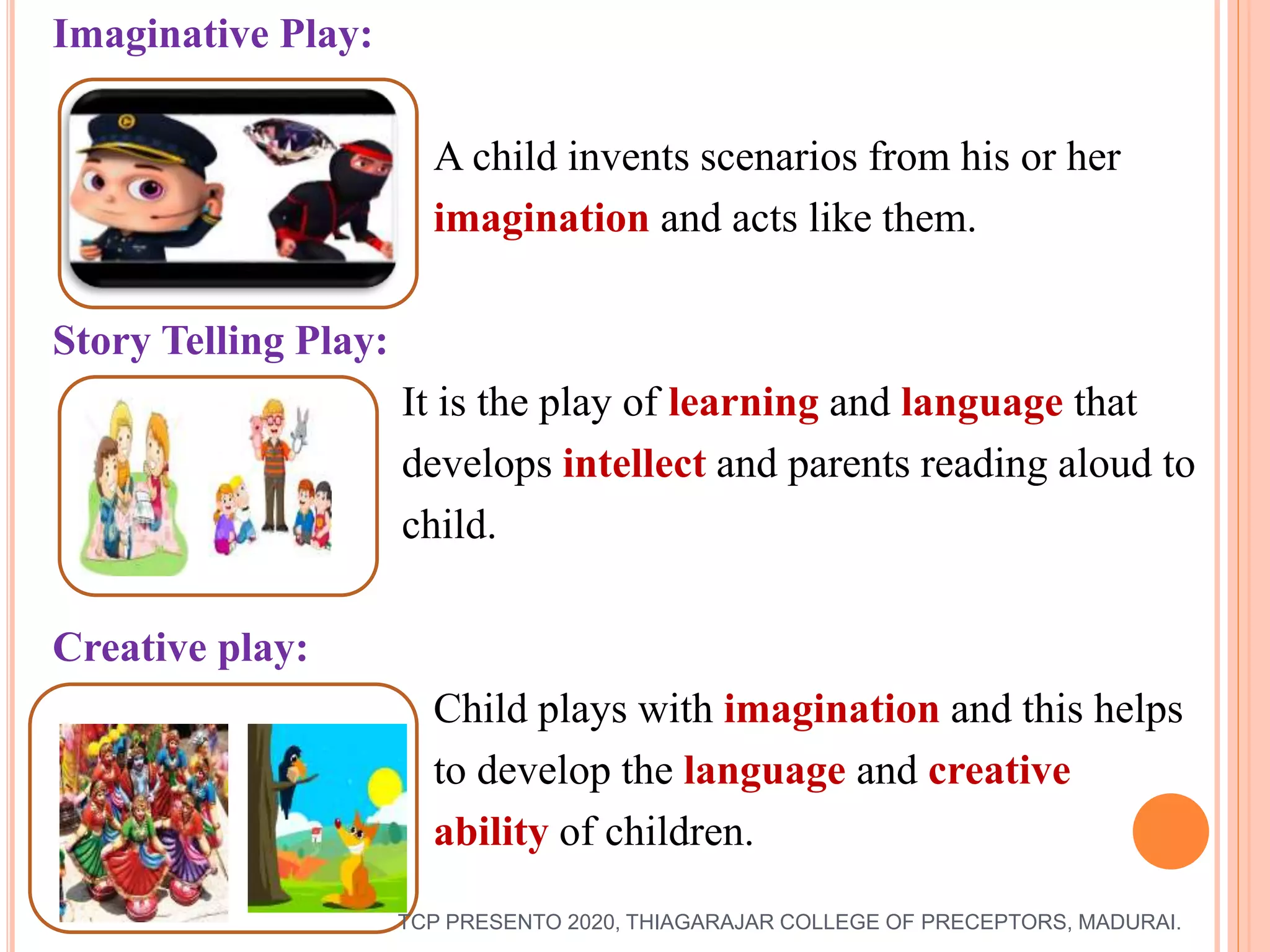 PLAY AND CHILD DEVELOPMENT | PPTX