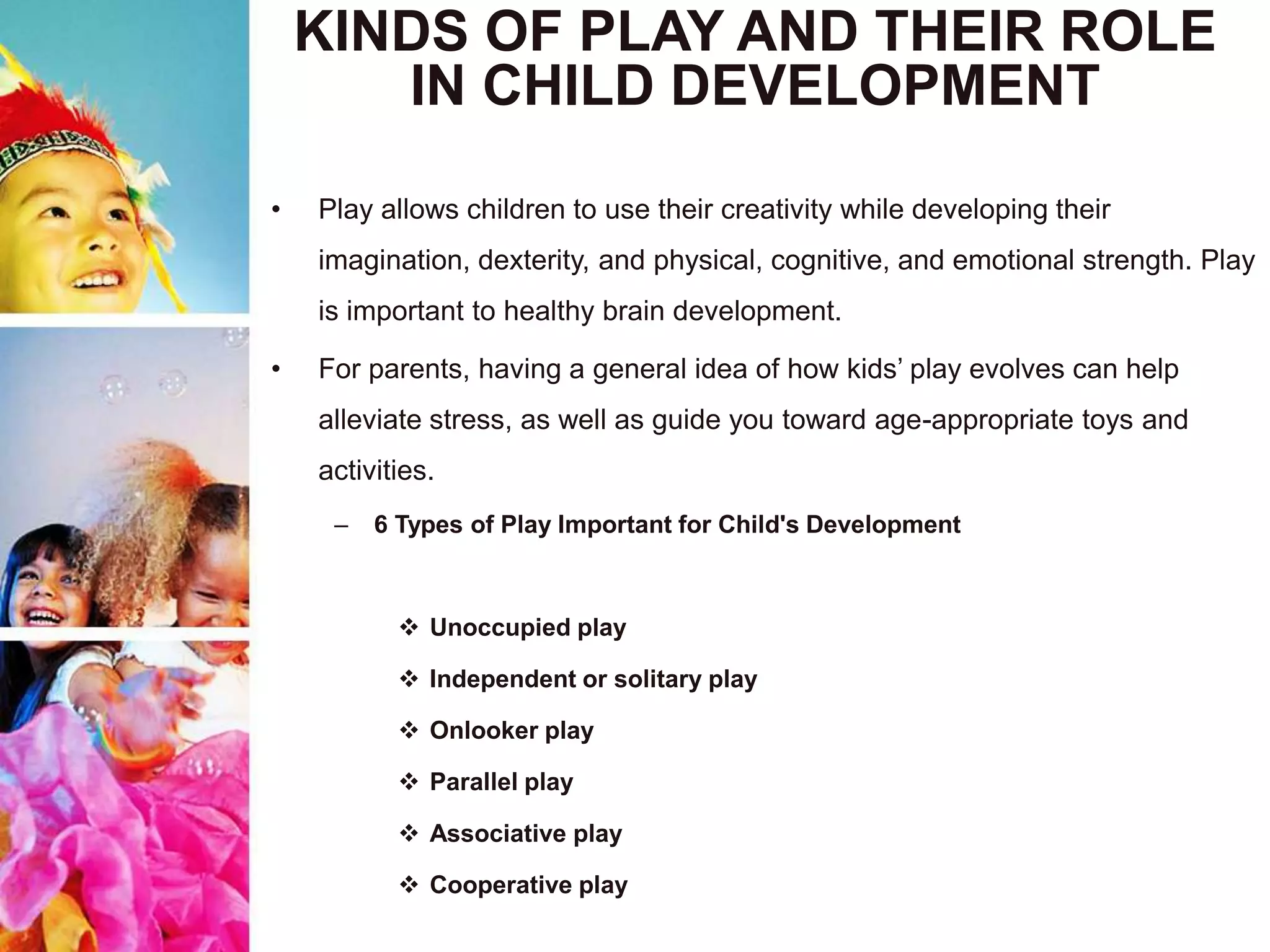 PLAY AND CHILD DEVELOPMENT | PPT