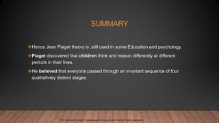 STAGES AND DIMENSIONS OF CHILD GROWTH AND DEVELOPMENT WITH SPECIAL ...