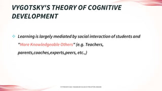 THEORIES OF CHILD DEVELOPMENT | PPTX