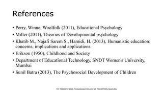 PSYCHO-SOCIAL DEVELOPMENT THEORY | PPTX