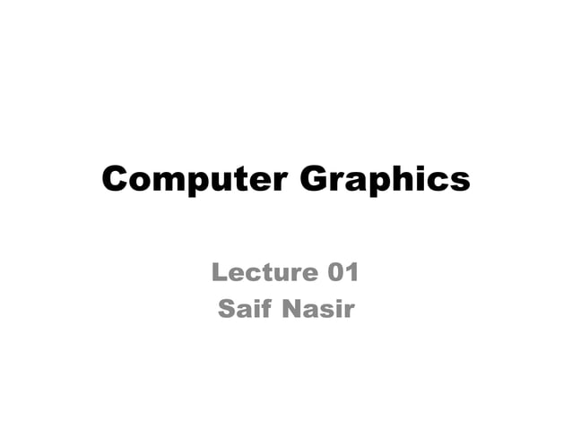 Computer Graphicspptx