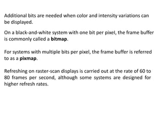 CG03 Random Raster Scan displays and Color CRTs.ppsx
