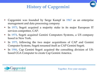 Capgemini - A MNC | PPT