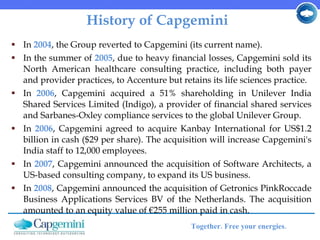 Capgemini - A MNC | PPT
