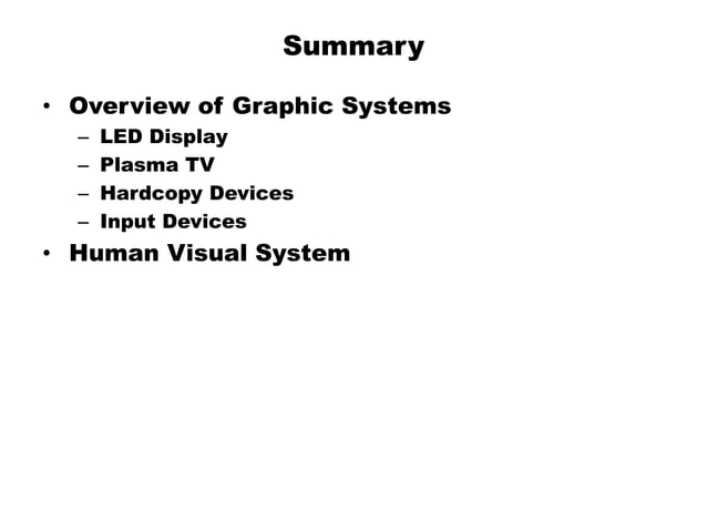 Computer graphics Computer Science and information technology | PPT