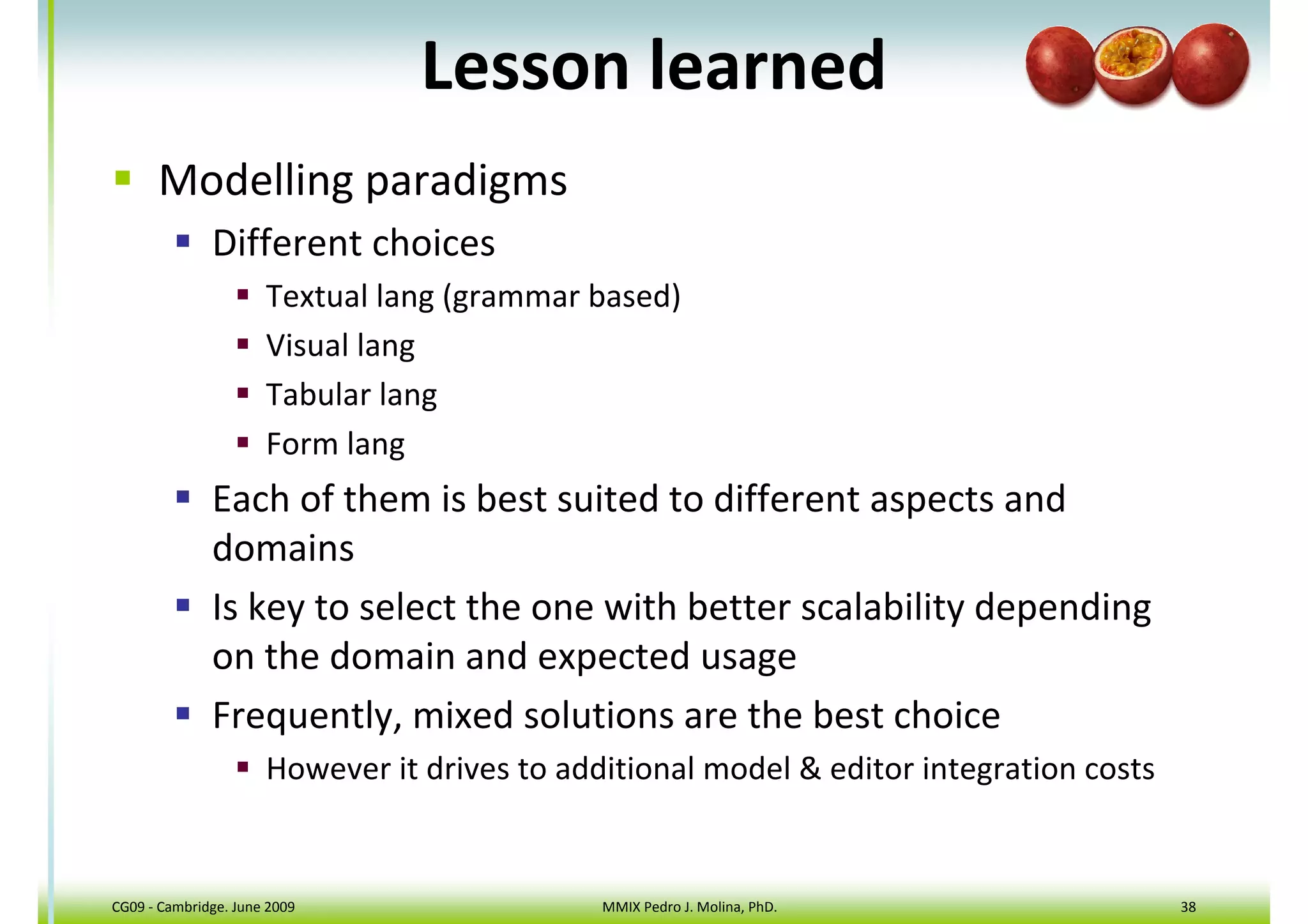 Scaling MDD for production: enabling SoC at model time | PPT