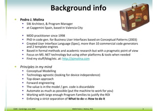 Scaling MDD for production: enabling SoC at model time | PPT