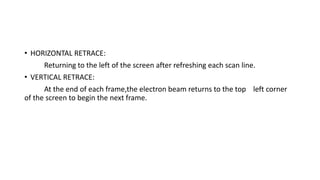 CATHODE RAY TUBE IN COMPUTER GRAPHICS | PPTX