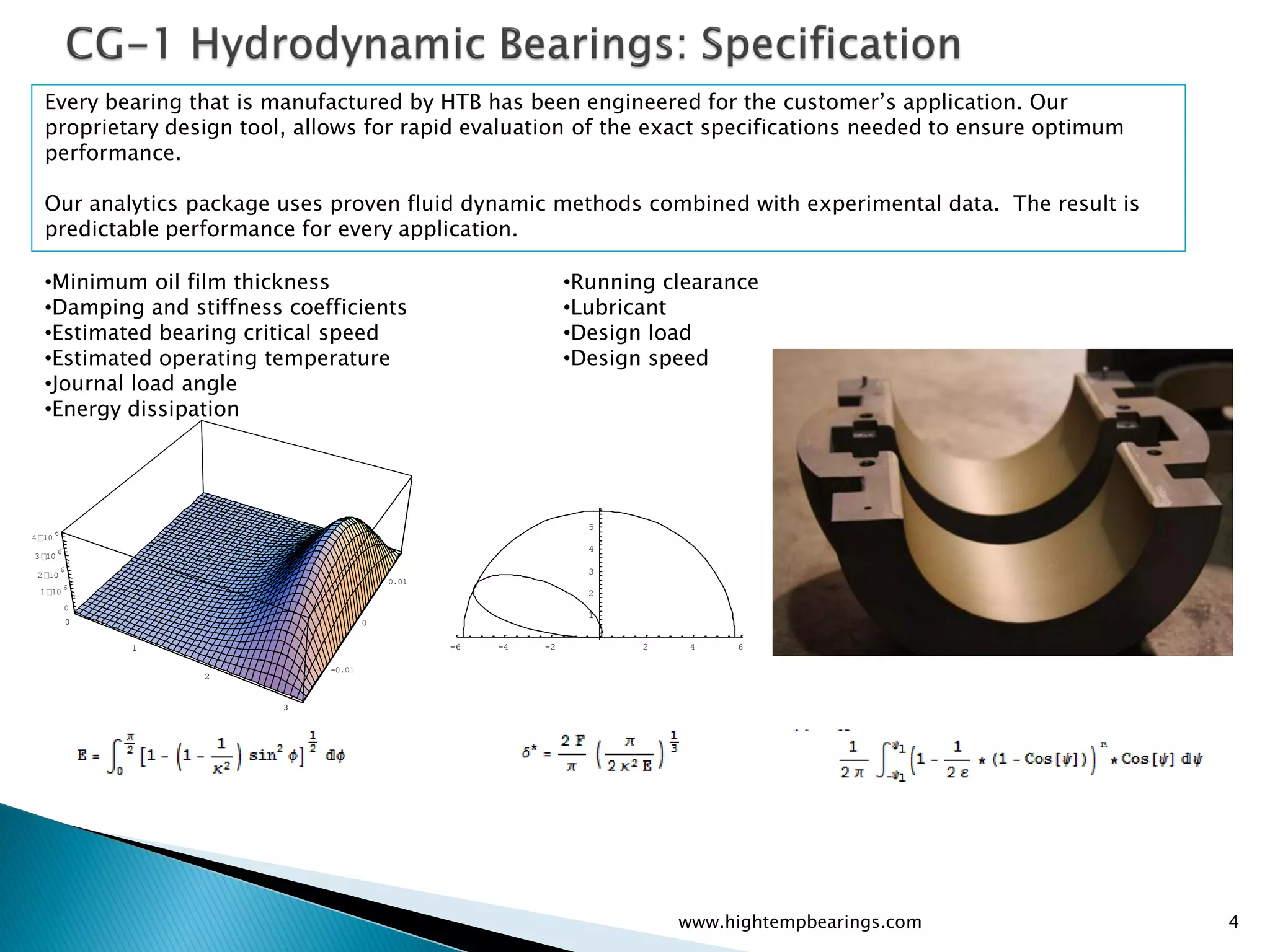 CG-1 Hydrodynamic Bearing V1 | PDF | Physics | Science