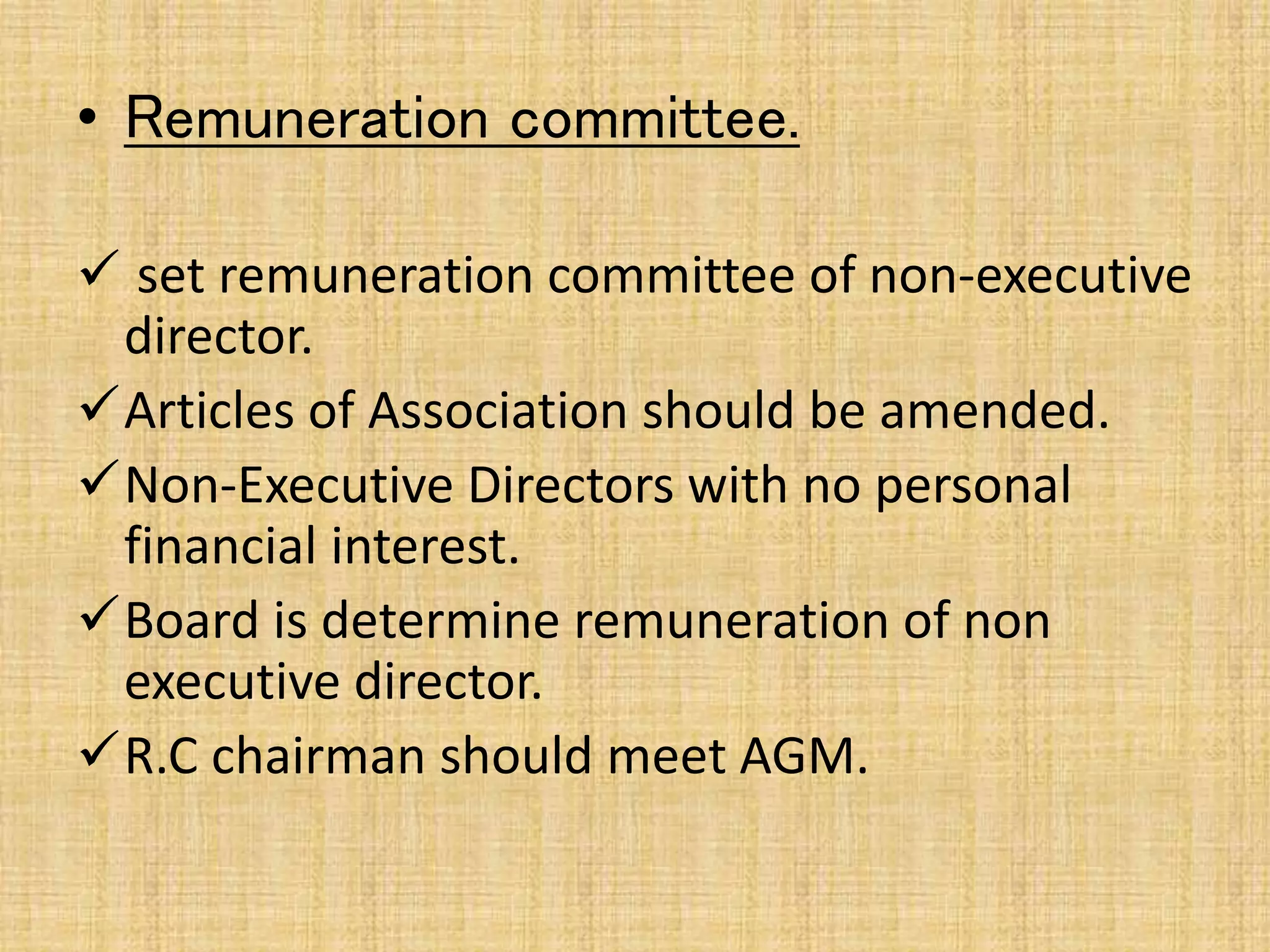 CORPORATE GOVERNANCE COMMITTEES | PPTX