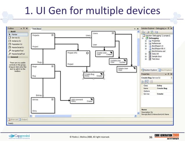 MDD: Models, frameworks, & code generation | PPT
