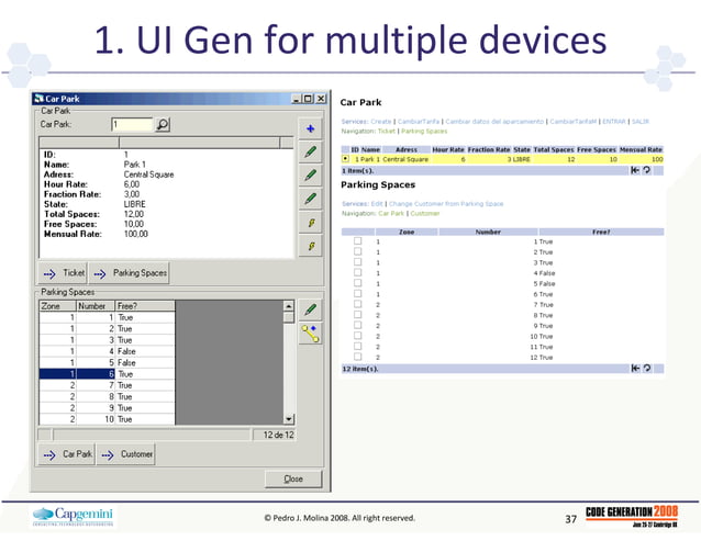 MDD: Models, frameworks, & code generation | PPT