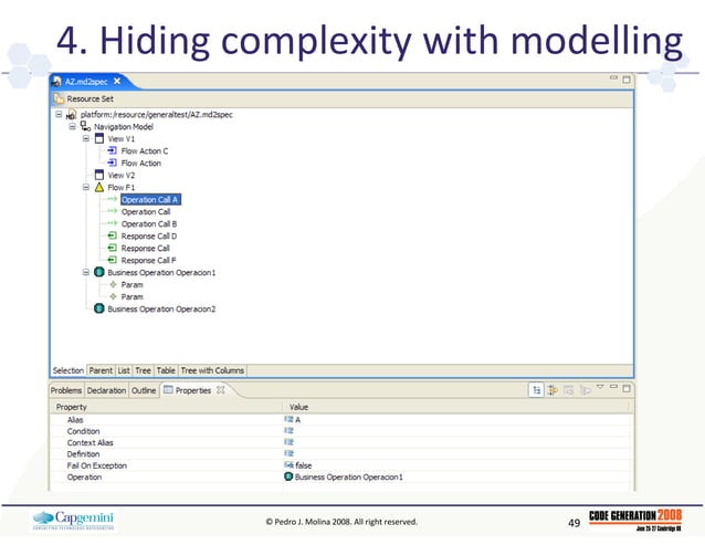 MDD: Models, frameworks, & code generation | PPT