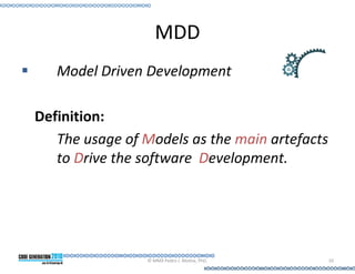 CG2010 Introducing MDSD | PPT