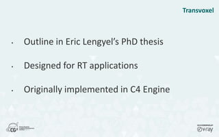 Practical Volume Rendering for realtime applications | PPT