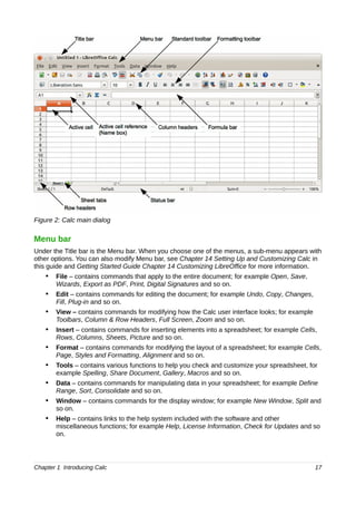 Manual de Libre Office Calc | PDF