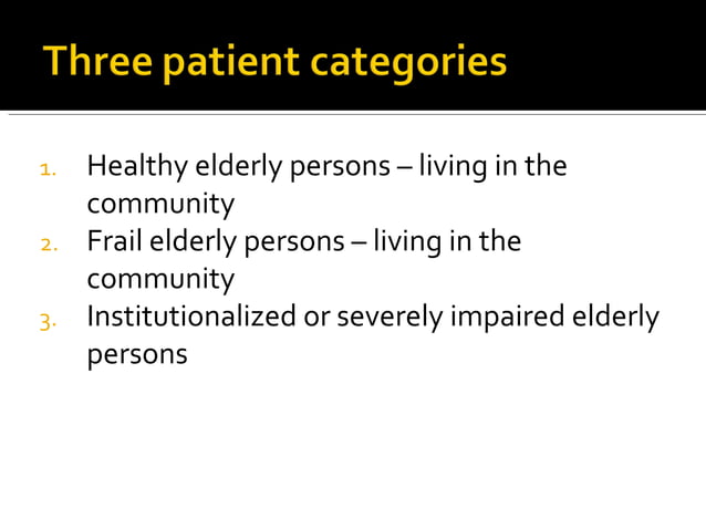 Comprehensive Geriatric assessment | PPT