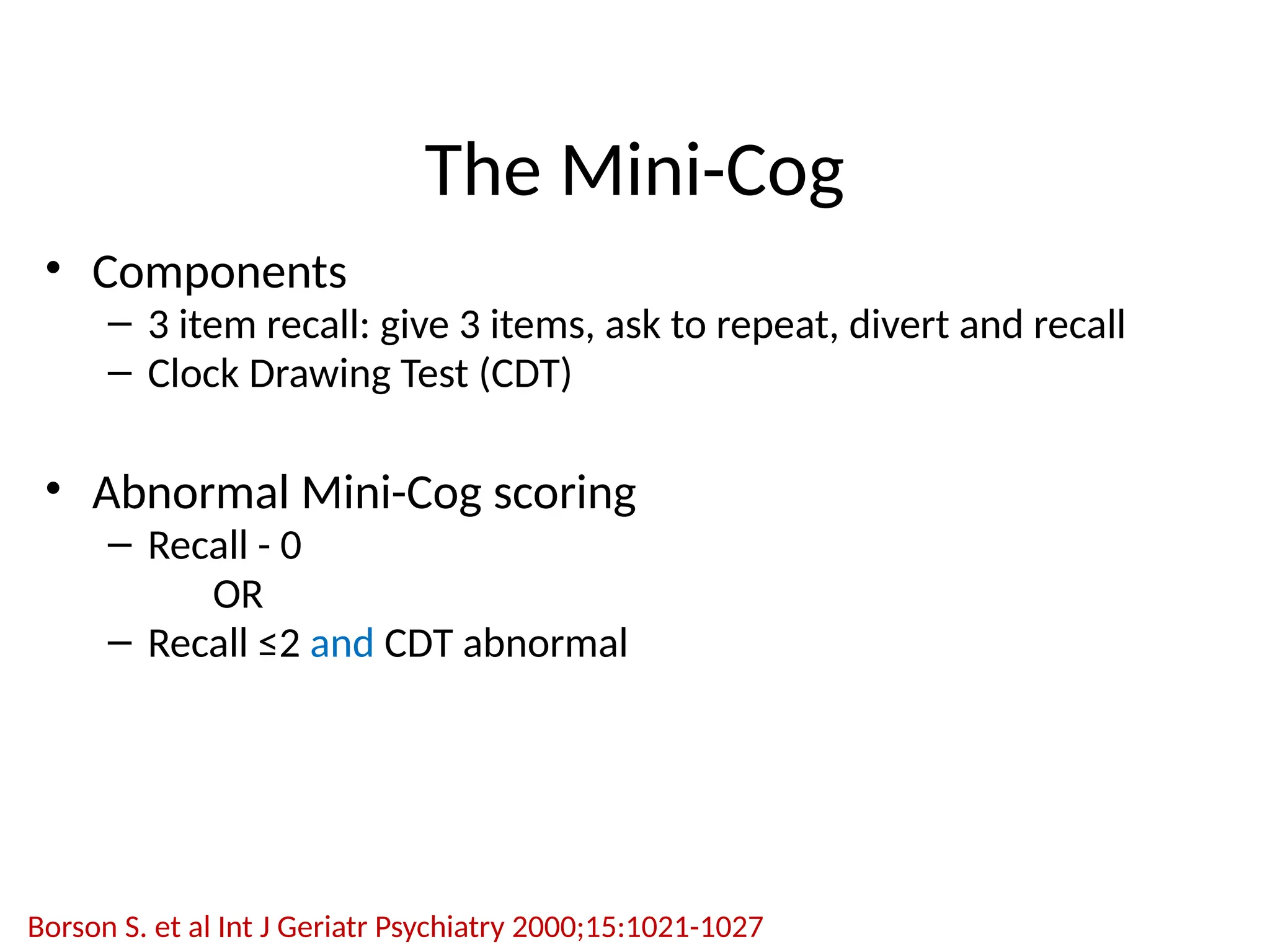 CGA for elderly for the use pana Kent’s in | PPTX