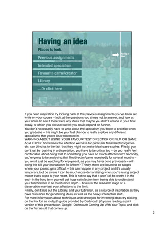 Cga dissertation proposal | PDF