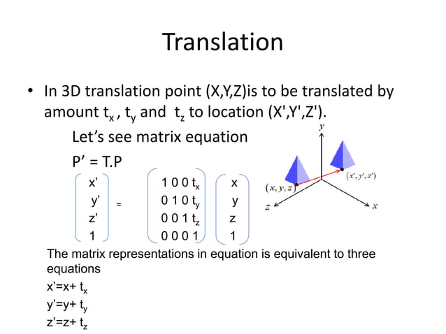 3D transformation and viewing | PDF | 3-D Graphics | Computer Software ...