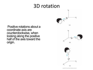 3D transformation and viewing | PDF