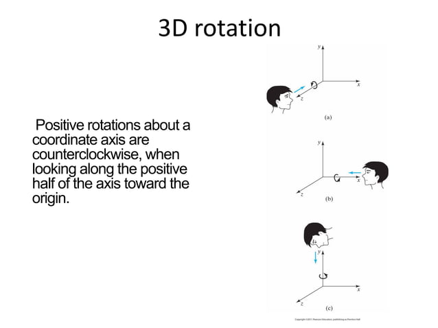 3D transformation and viewing | PDF | 3-D Graphics | Computer Software ...