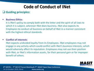 CG and CSR Accomplishments and Awards INet–Skopje | PPT