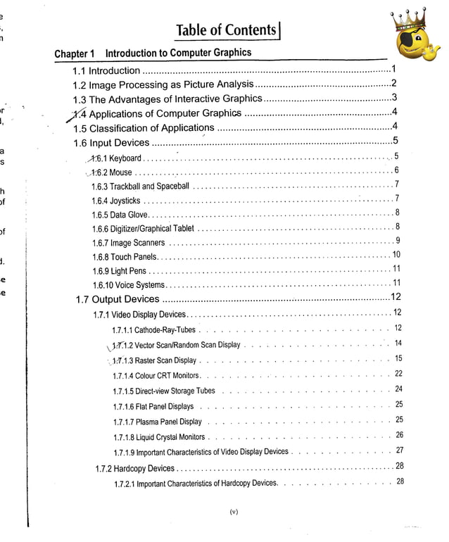 Computer Graphics Notes (B.Tech, KUK, MDU) | PDF