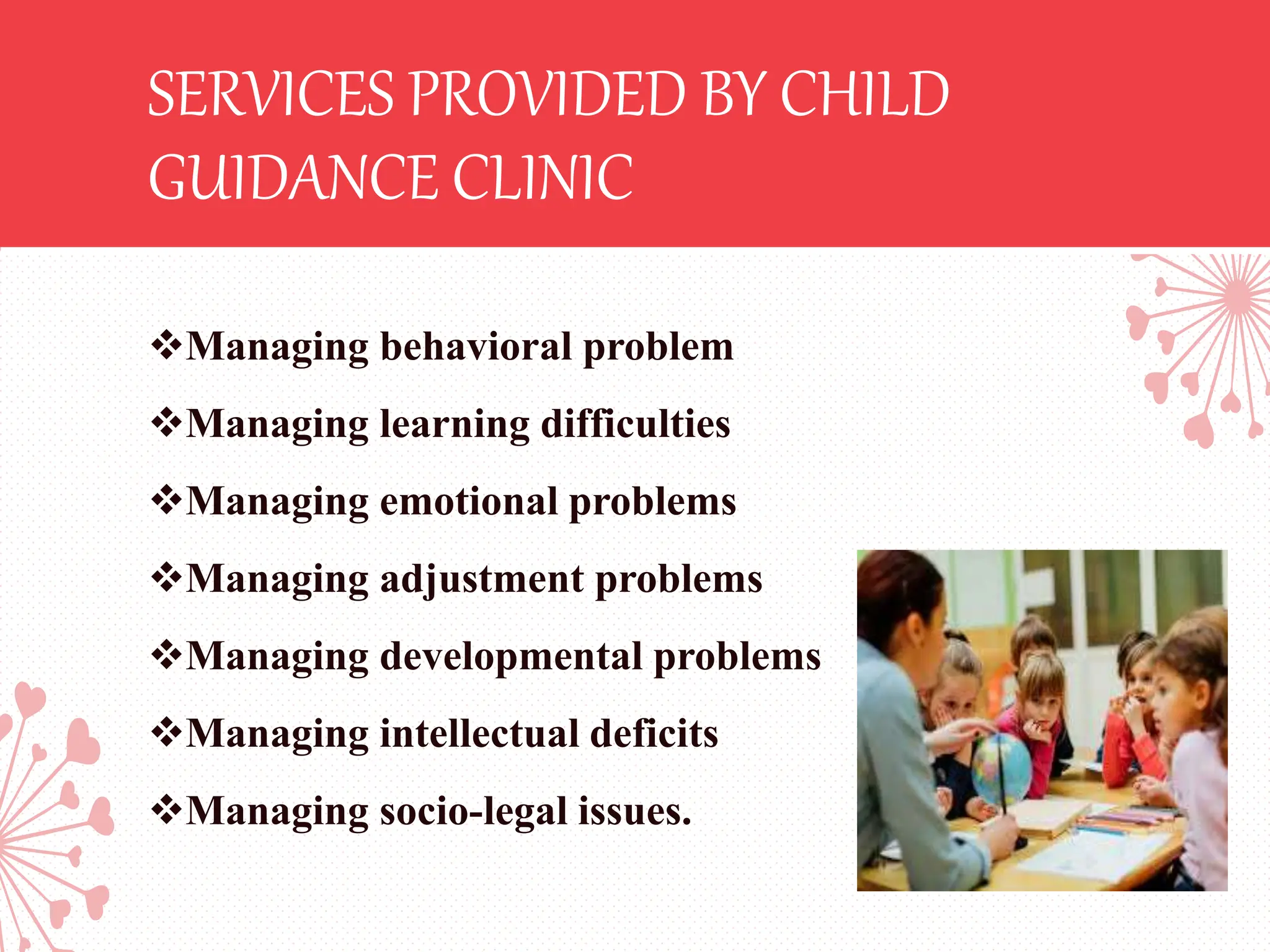 child guidance clinics pediatric nursing | PPTX