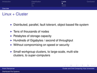 Distributed File Systems: An Overview | PDF | Operating Systems | Computer Software and Applications