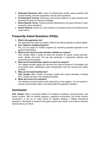 CGC Jhanjeri Admission 2024-25_ Programs, Fee, Enrollment, Career ...