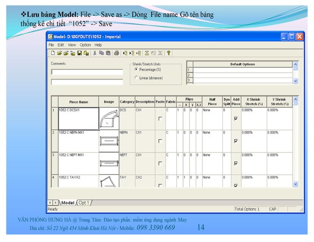 Giác sơ đồ bằng phần mềm marker making (gerber accumark) | PDF