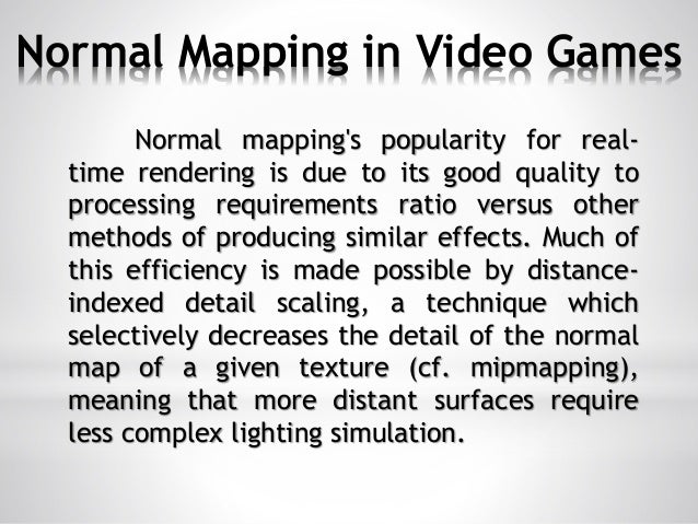 Normal Mapping / Computer Graphics - IK