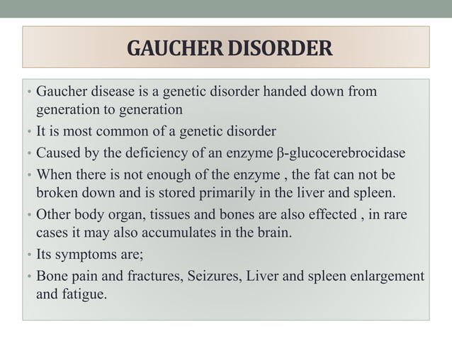 Common Genetic Disorders | PPTX | Blood Disorders | Diseases and Conditions