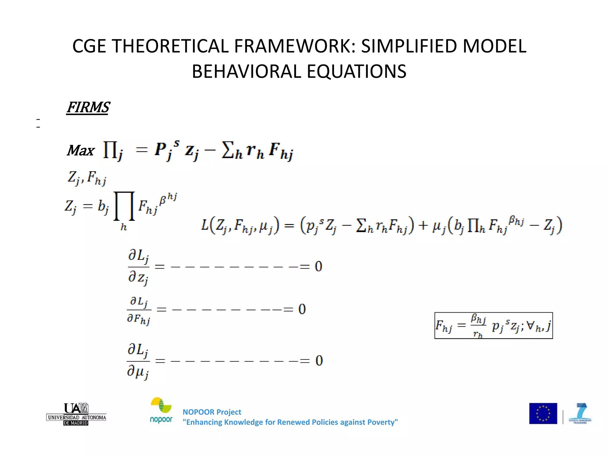 Commutable General Equilibrium Models | PPTX
