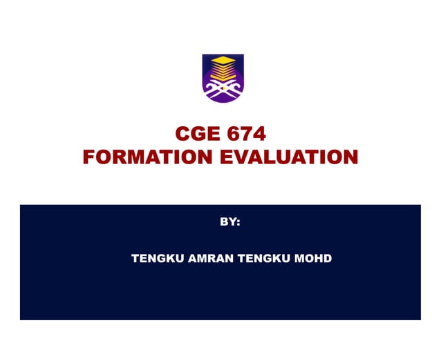 formation evaluation chapter 1 | PDF | Geology | Science