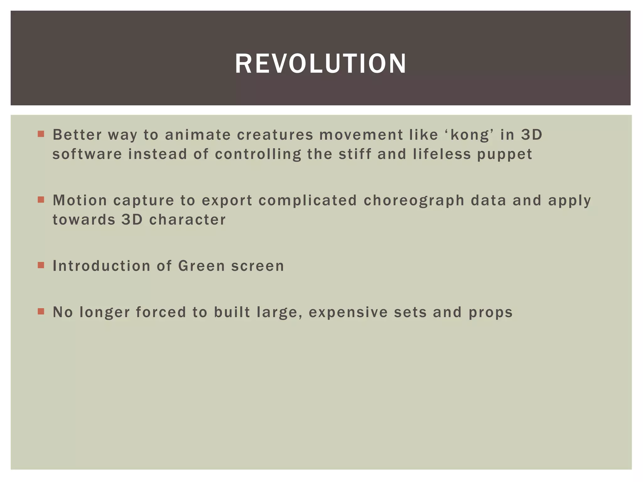 Cg film and animation presentation | PPTX