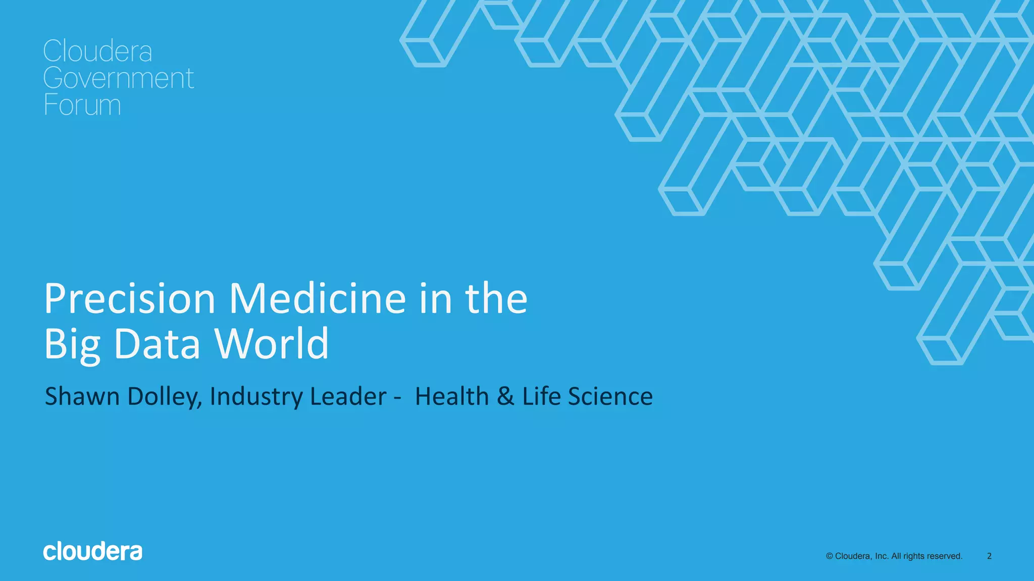 Precision Medicine in the Big Data World | PPTX