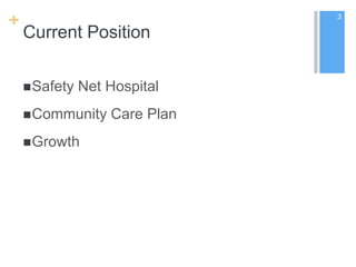 Graduate Case Study - Cooper Green Hospital | PPTX