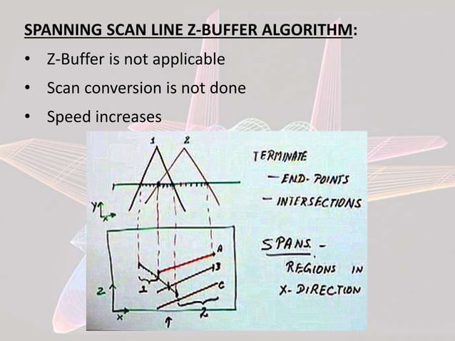 Computer Graphics - Hidden Line Removal Algorithm | PPTX