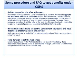 An introduction to CGHS: Central Government Health Scheme | PPTX | Life ...
