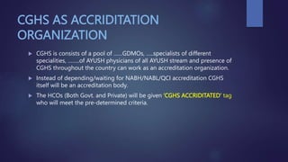 ROAD MAP FOR CENTRAL GOVENMENT HEALTH SCHEME | PPT