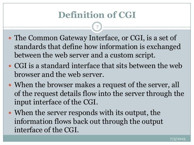 Cgi Meaning