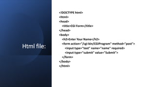 Comman Gateway interface Java cgi pro.pptx