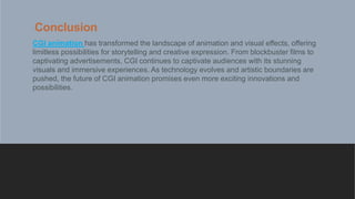 CGI Animation Essentials, its impact in film industry | PPT