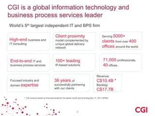 CGI Corporate PPT | PPTX